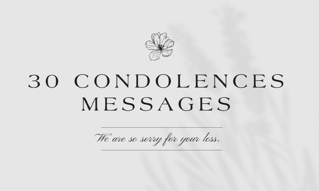 36 Sympathy Messages for the Loss of a Child