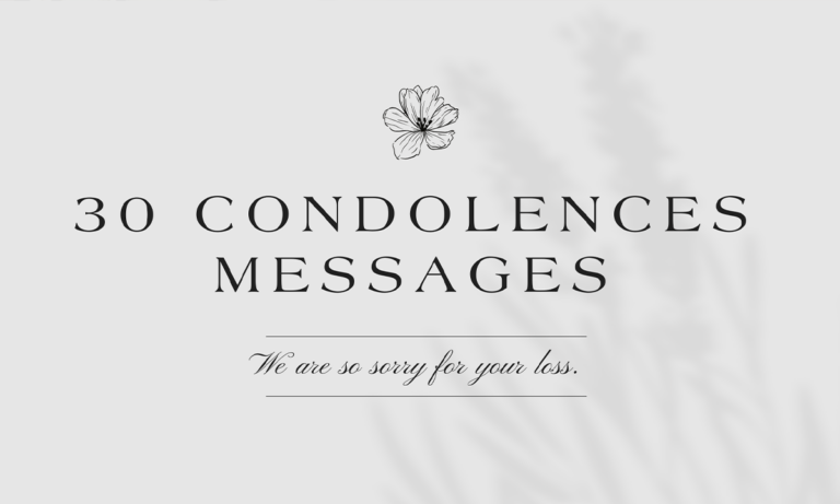 36 Sympathy Messages for the Loss of a Child